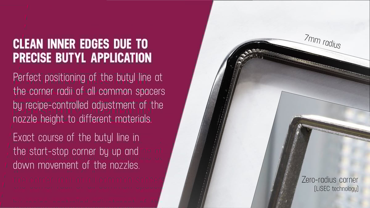 Guaranteed gas-tightness with the latest generation butyl applicator